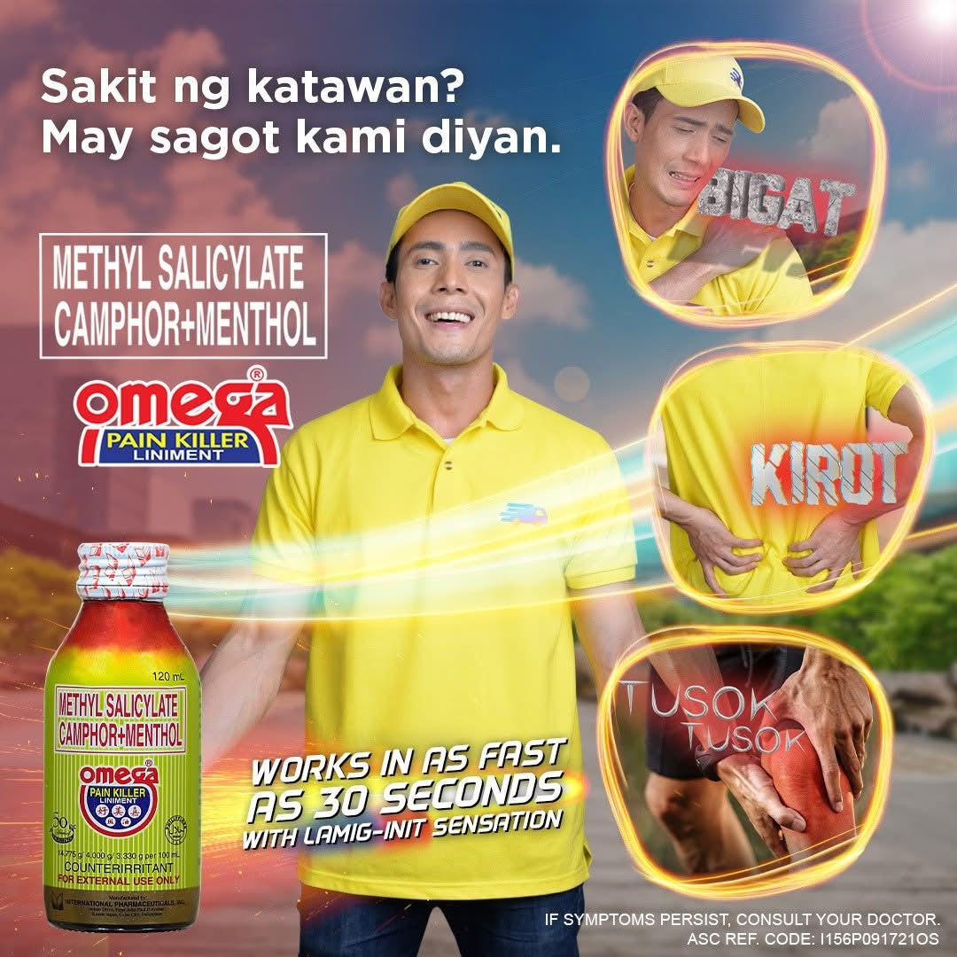 Omega Pain Killer from Philippines – Lucky 888 Shop
